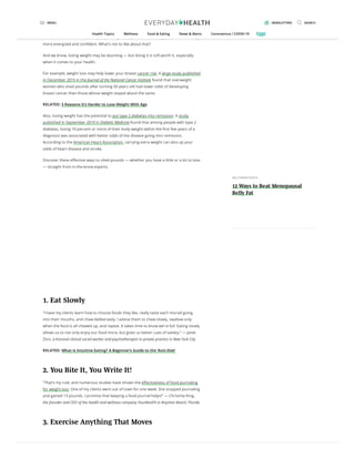 21 tips to loss weight | PDF