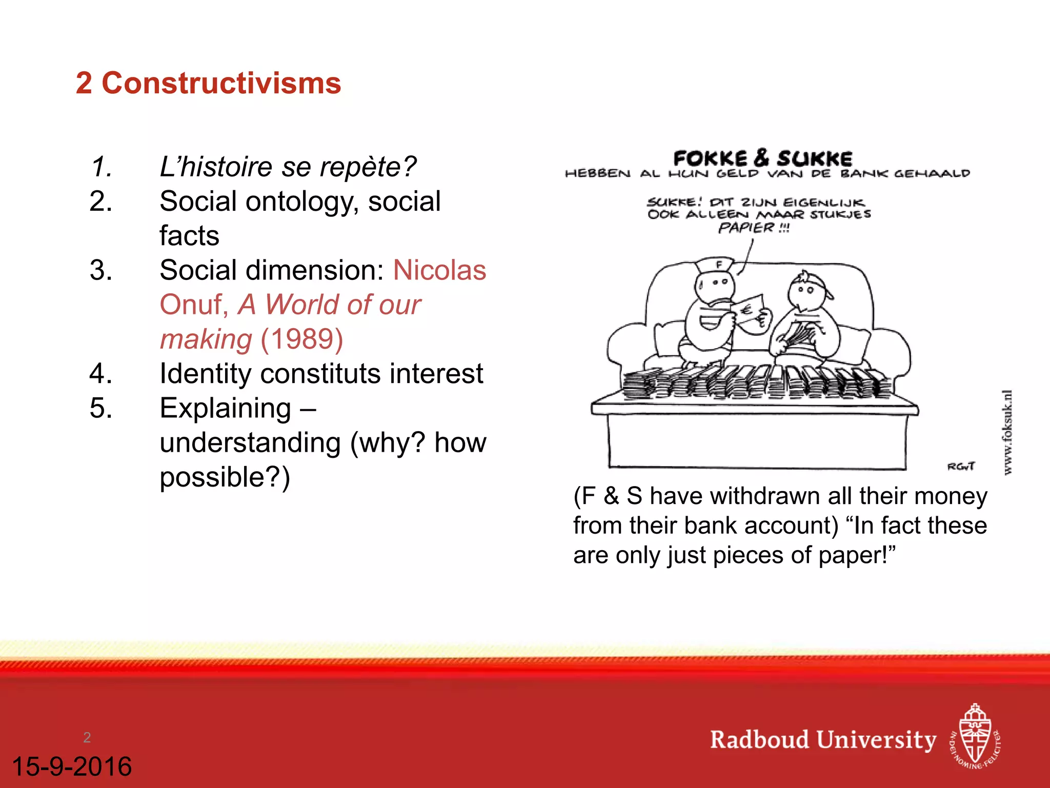 Theories of International Relations | PPTX