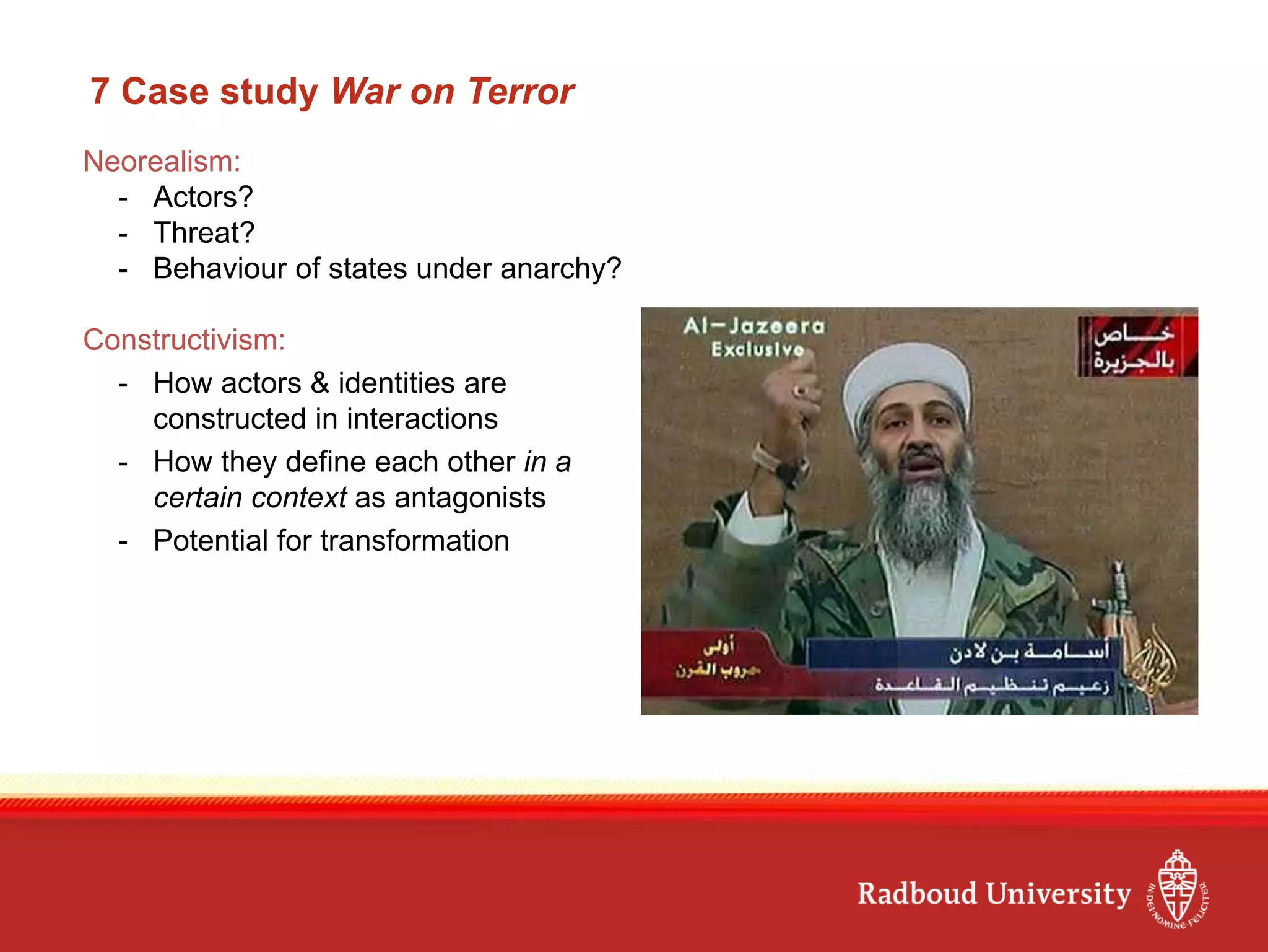 Theories of International Relations | PPTX