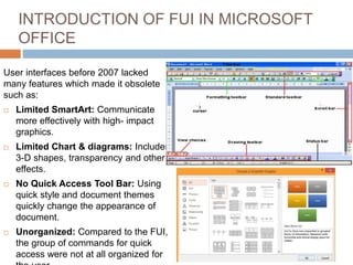 Fluent User Interface | PPT