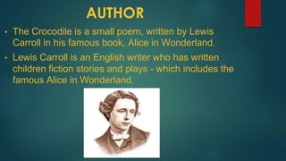 crocodile poem | PPT