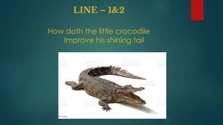 crocodile poem | PPT