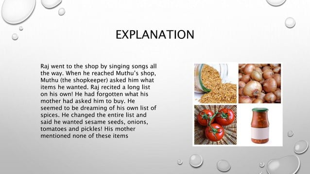 poem- I dream of spices | PPTX | Poetry | Books and Literature