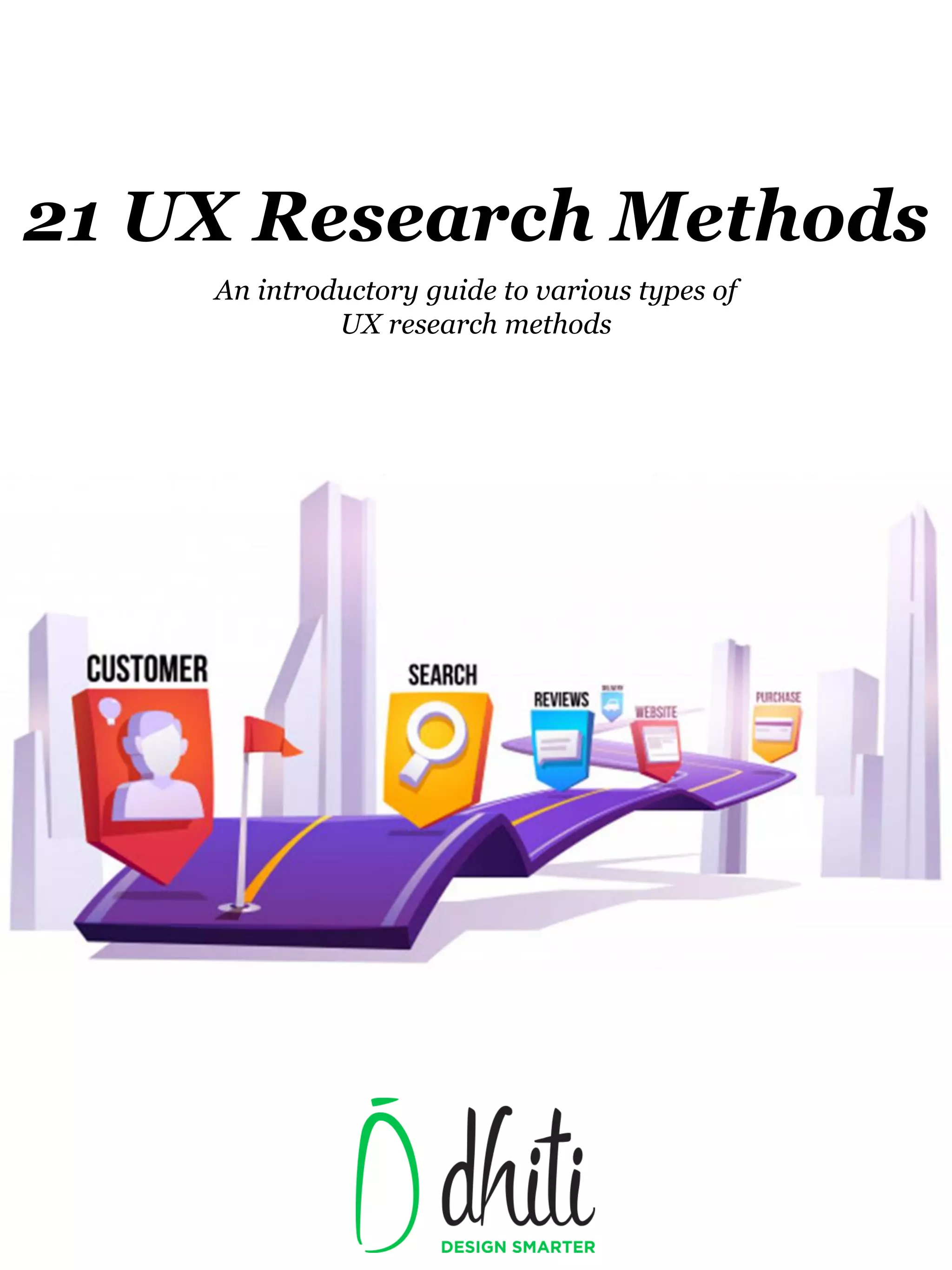 21 UX Research Methods | PDF | Internet for Beginners | Internet