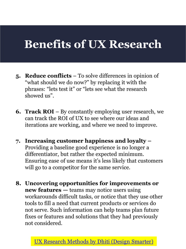 21 UX Research Methods | PDF | Internet for Beginners | Internet