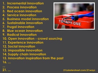 21 ways for innovation in automotive | PDF