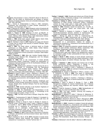 Importance, biology, epidemiology, and management of Xanthomonas ...