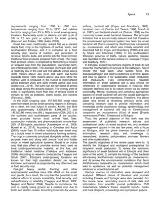 Importance, biology, epidemiology, and management of Xanthomonas ...