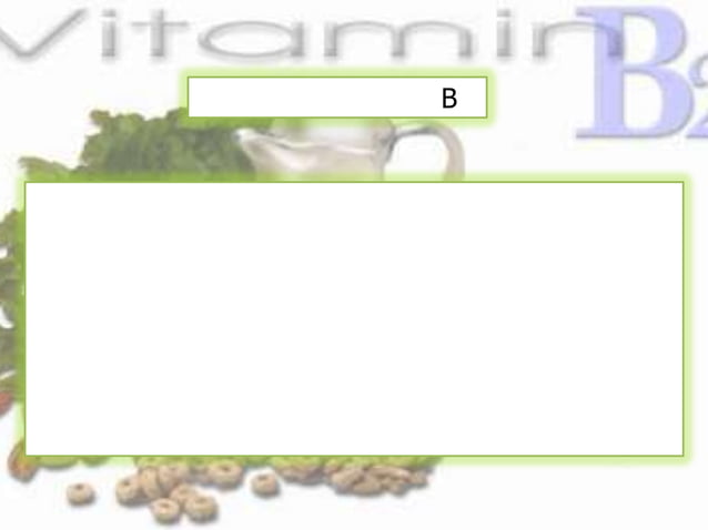vitamin B2 | PPTX