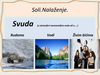 Soli. Formule i nazivi. | PPT