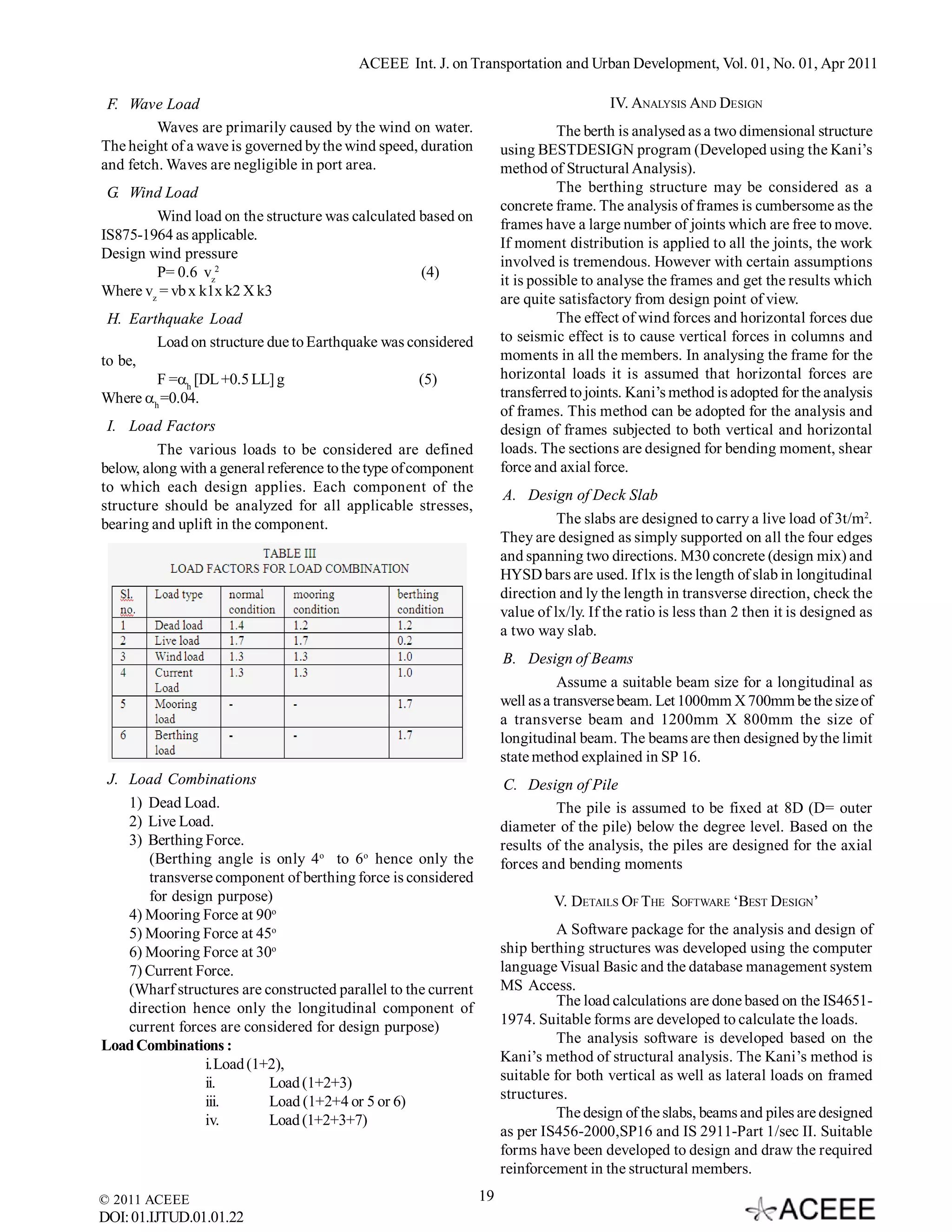 Software Development for the Analysis and Design of Ship Berthing ...