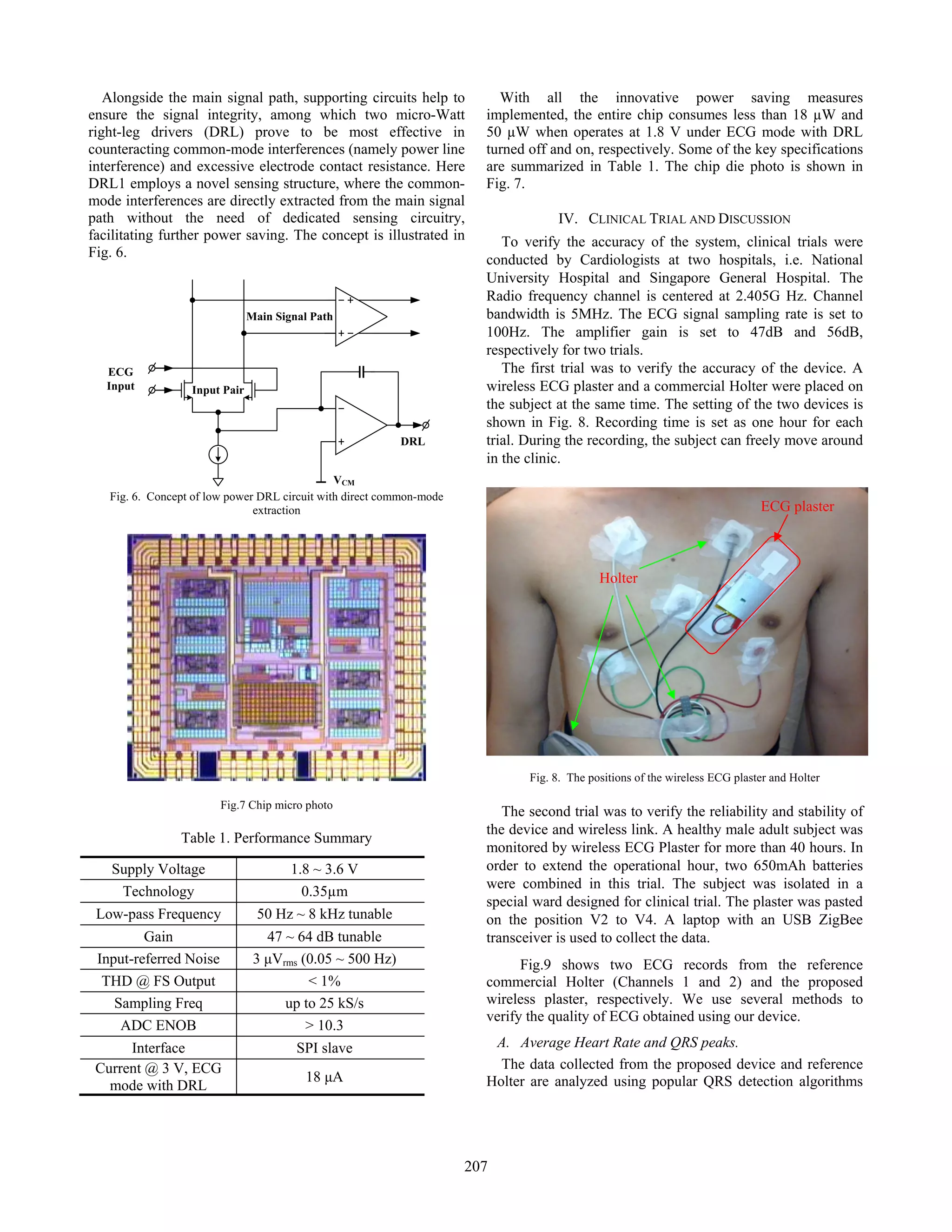 A Wireless ECG Plaster for Real-Time Cardiac Health Monitoring in Body Sensor Networks | PDF ...