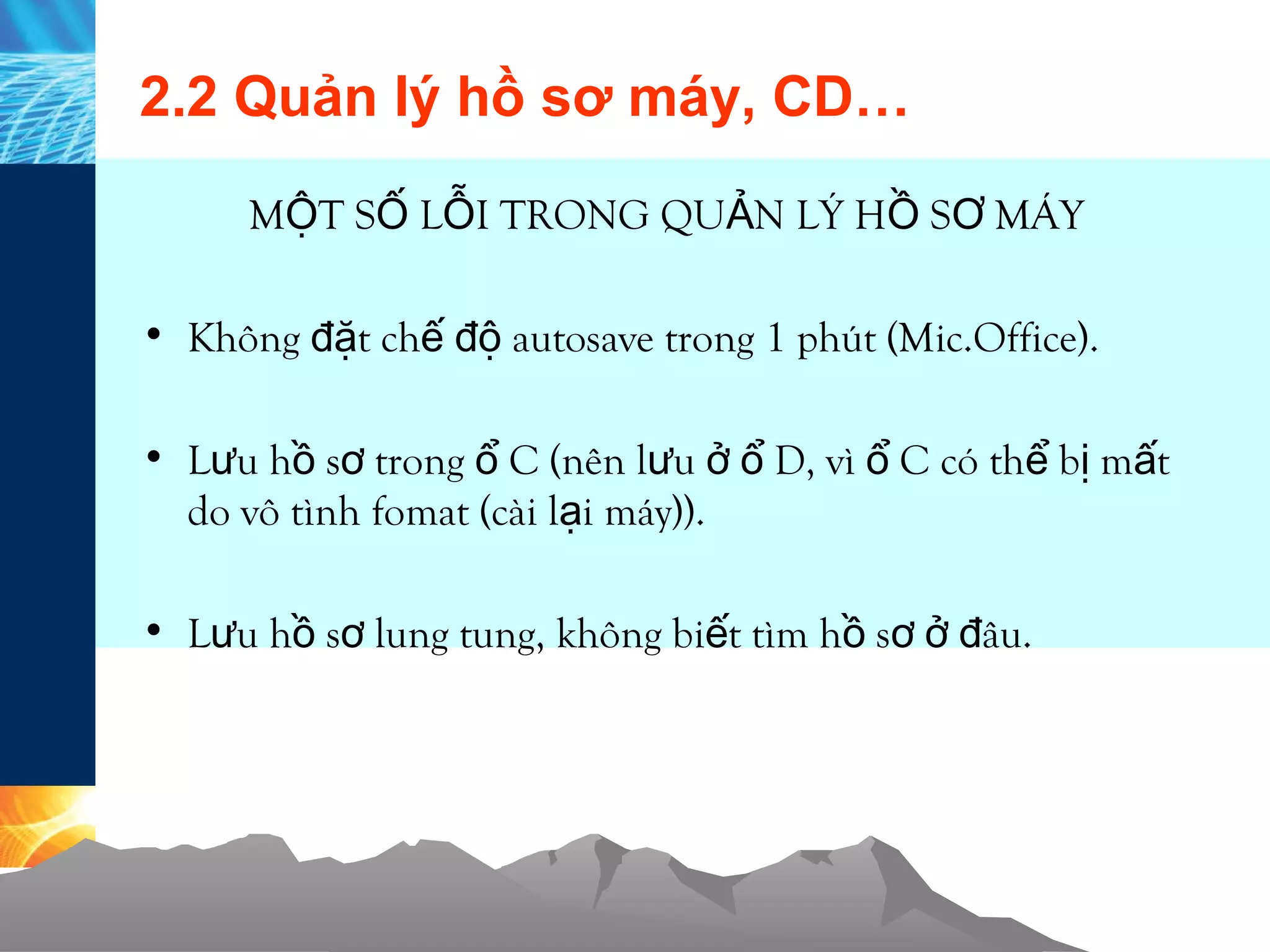 22. ky nang to chuc cong viec | PPT