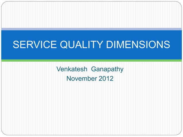 22.service quality dimensions | PPTX | Consumer Issues | Business