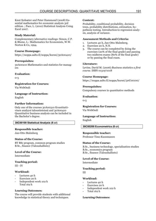 quantitative methods | PDF