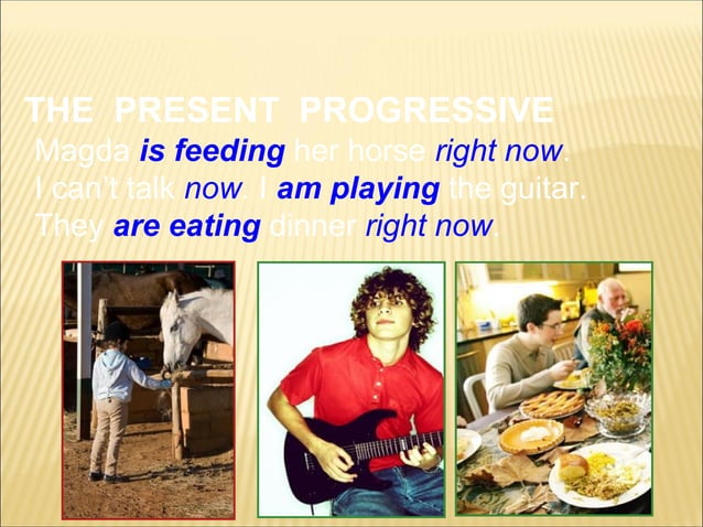 22. present simple vs progressive class 2 | PPT