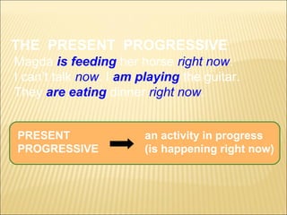 22. present simple vs progressive class 2 | PPT