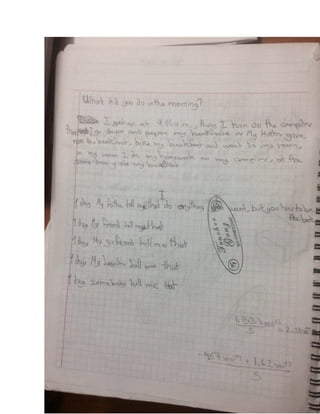 English Notebook 3 | PDF