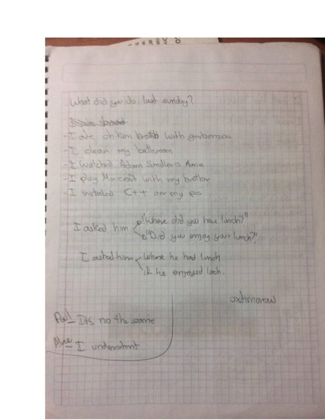 English Notebook 3