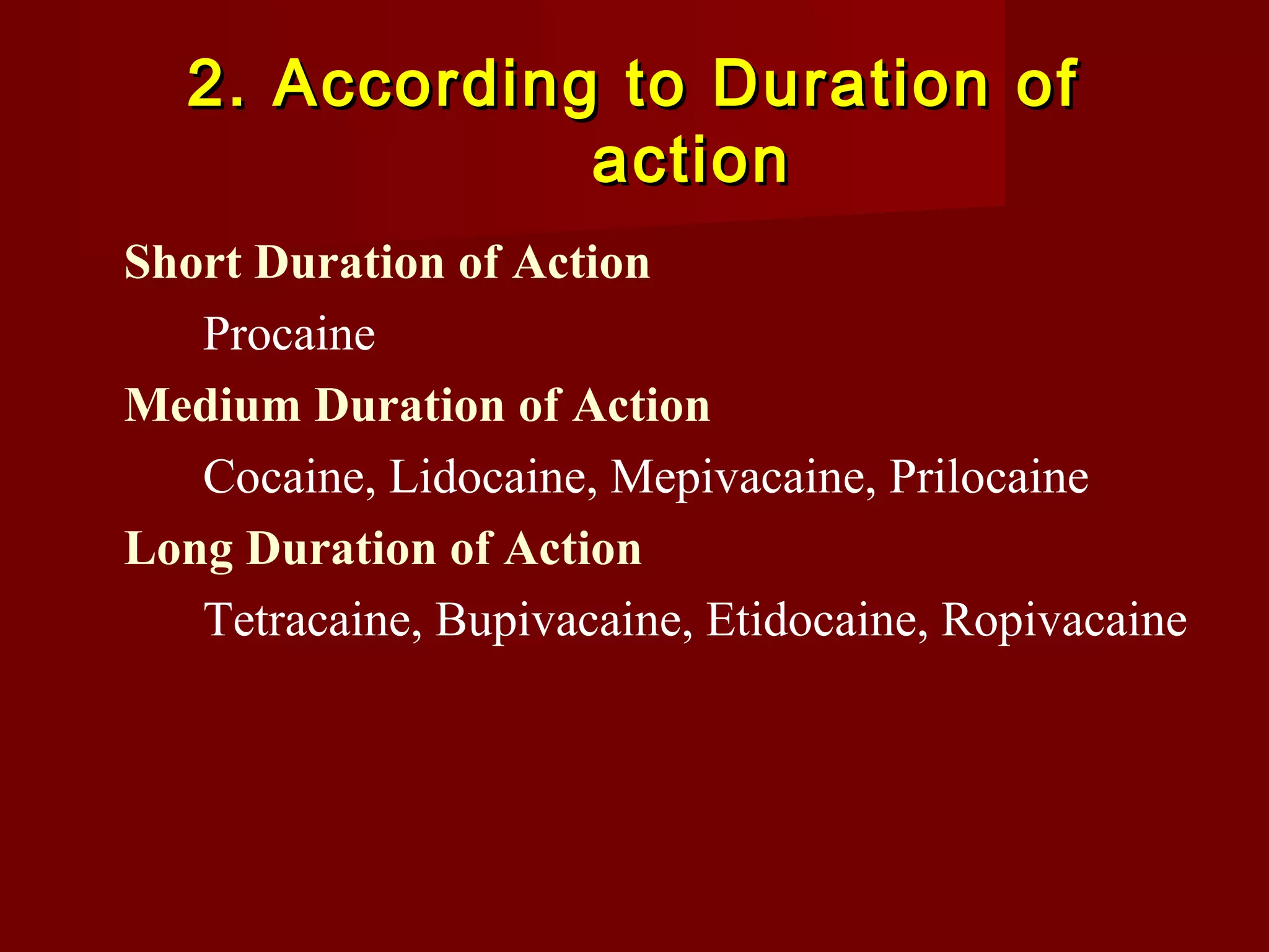 local anesthetics | PPT