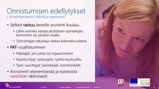 22.2.2017 Työn riskien arviointi | PPT
