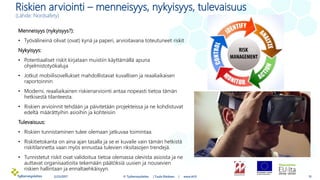 22.2.2017 Työn riskien arviointi | PPT