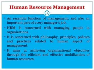 22.Human resource management( introduction to HRM) A Lecture By Mr Allah Dad Khan to Students ...