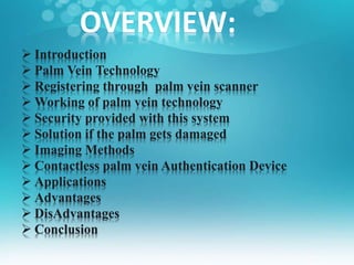 palmveintechnologyppt | PPTX