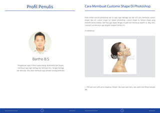 Cara Membuat Custome Shape Di Photoshop | PDF