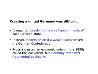 22.1 building a german nation | PPT