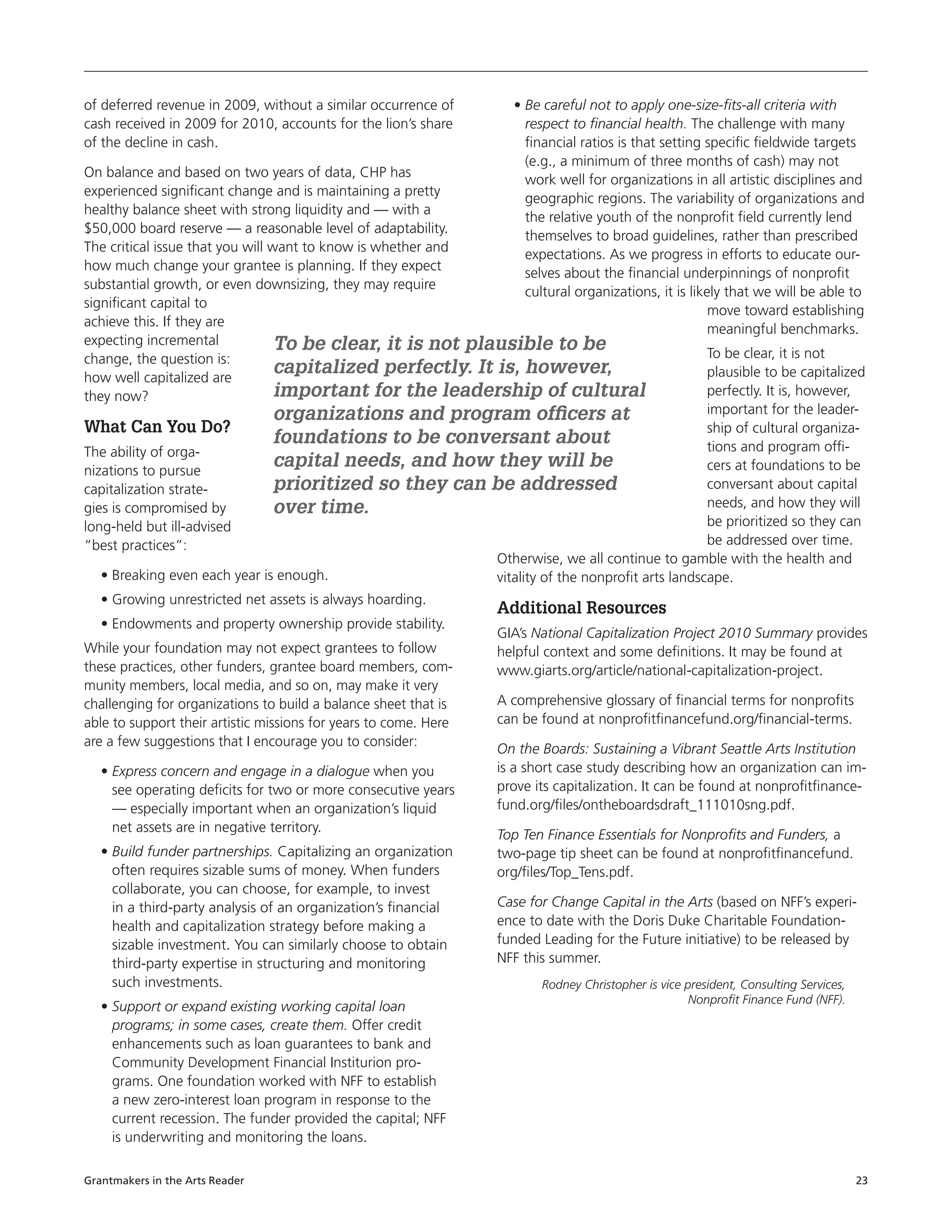 Why Do Balance Sheets Matter? Rodney Christopher | PDF
