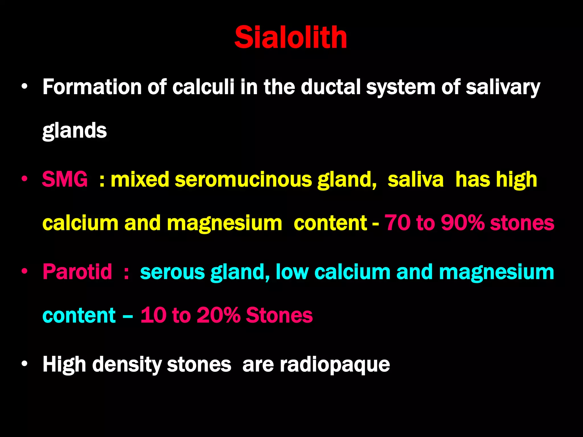 Diseases of salivary glands | PPT