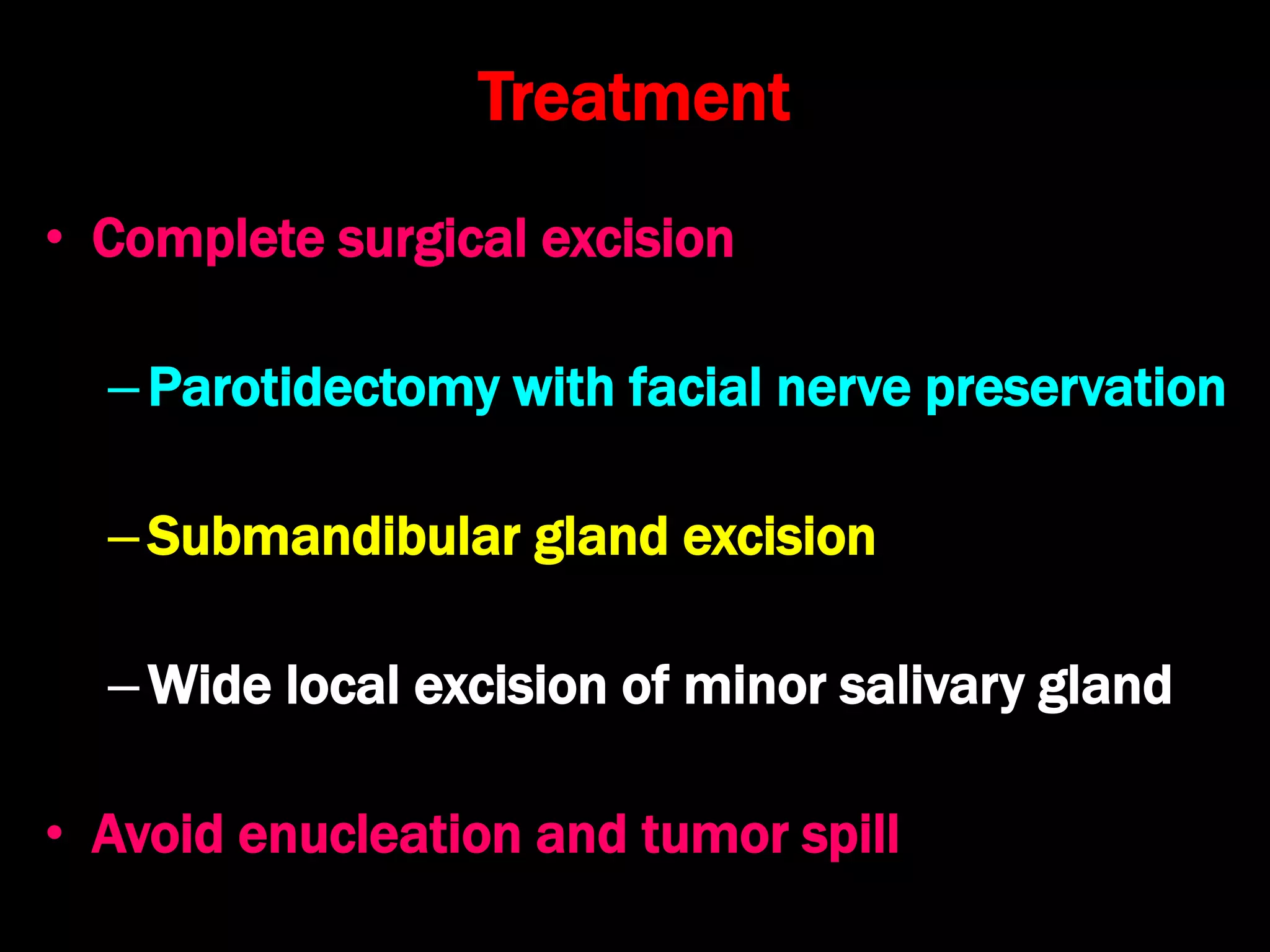 Diseases of salivary glands | PPT