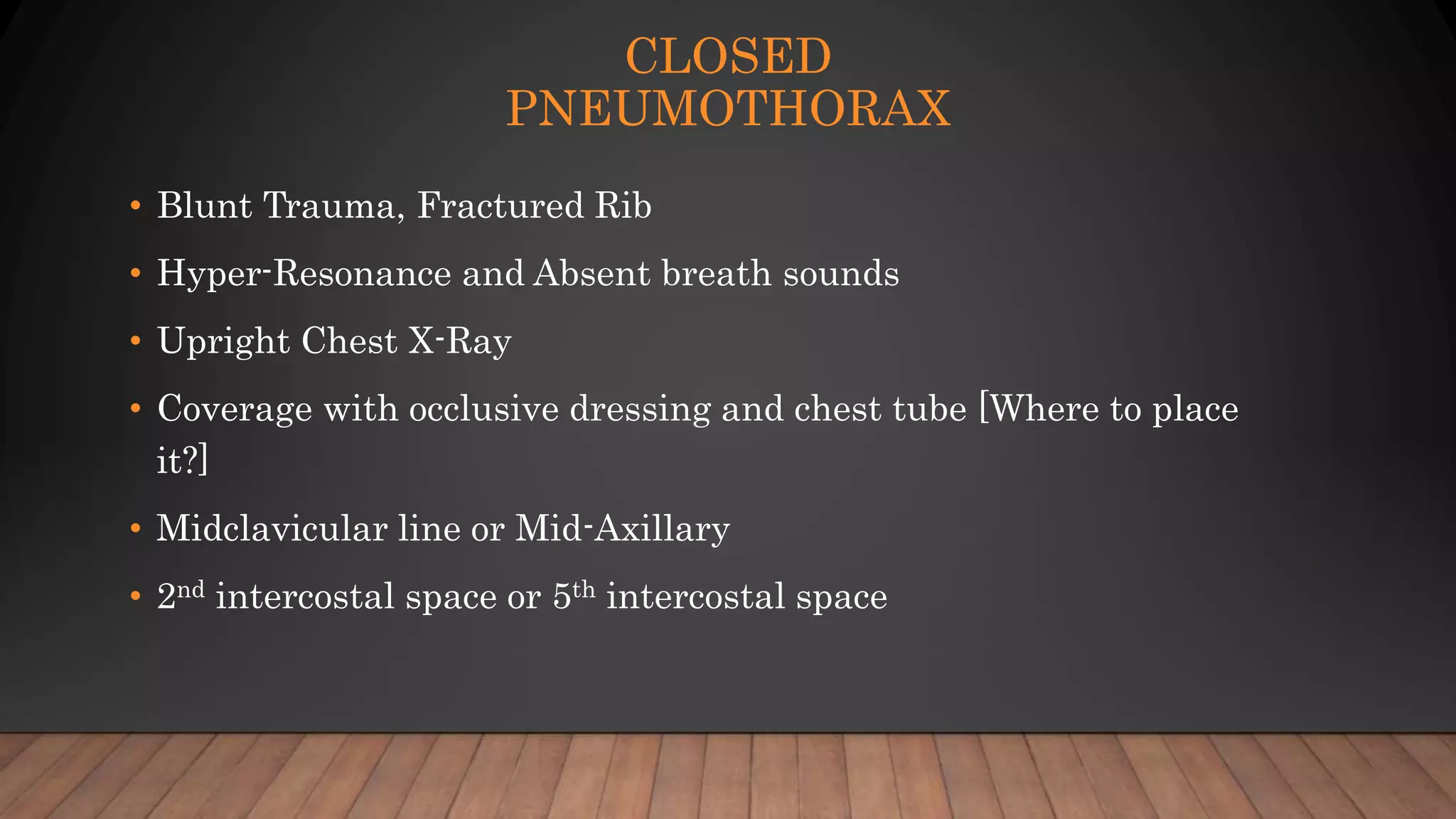 Initial Management of the Trauma Patient | PPTX