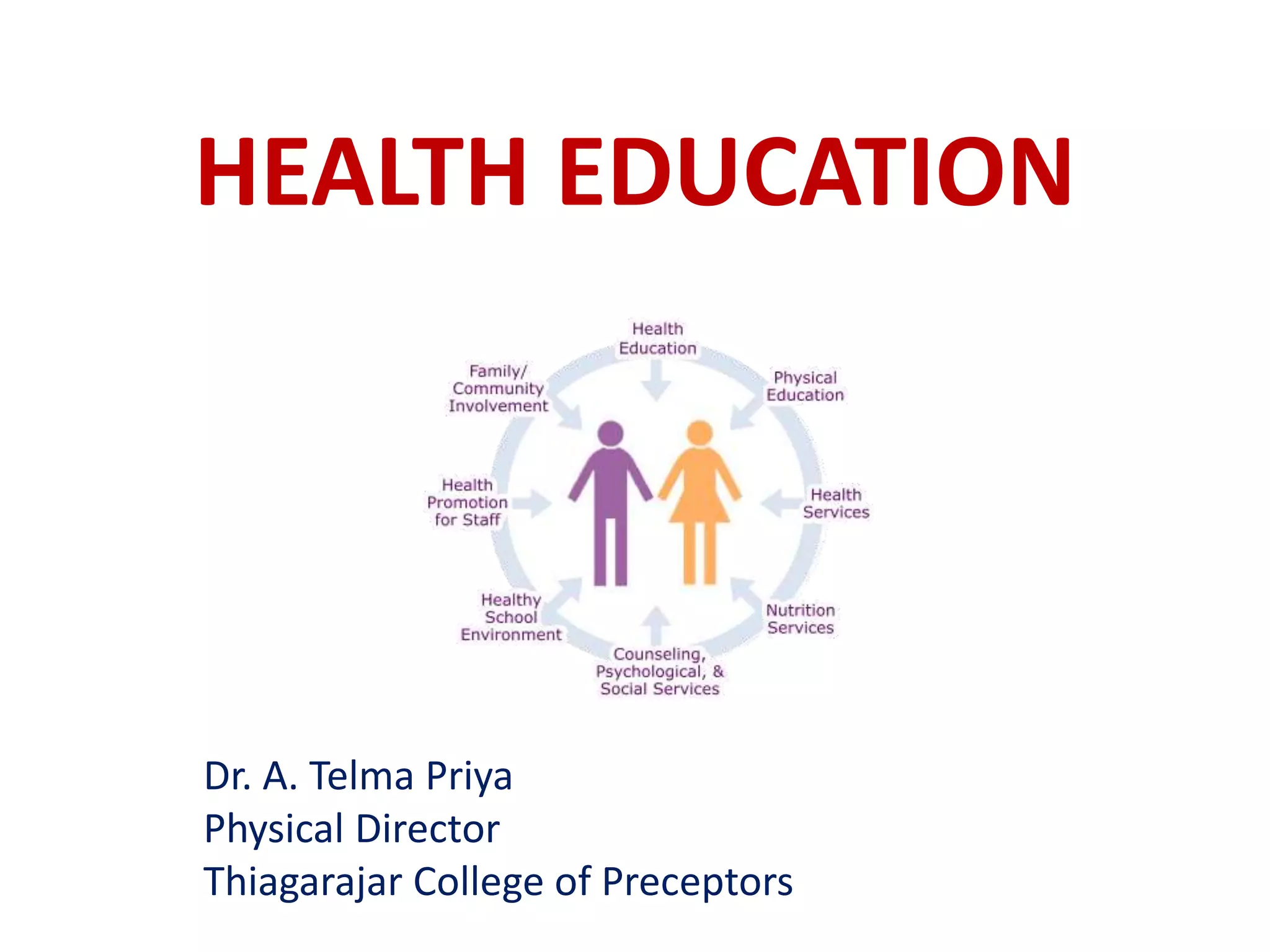 HEALTH EDUCATION | PPTX