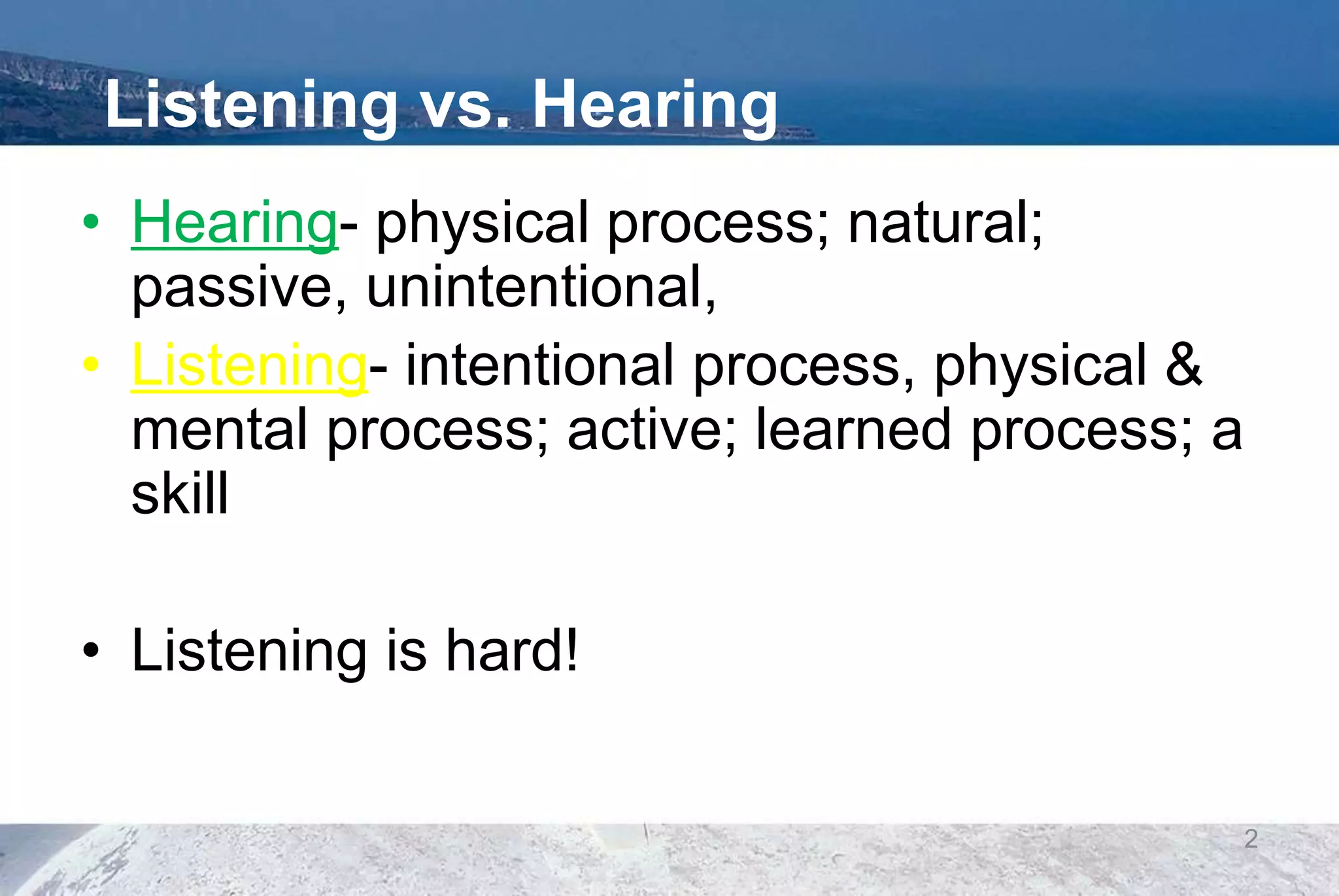 Functional English 22. Listening Skill/ Listening Comprehension (Code ...