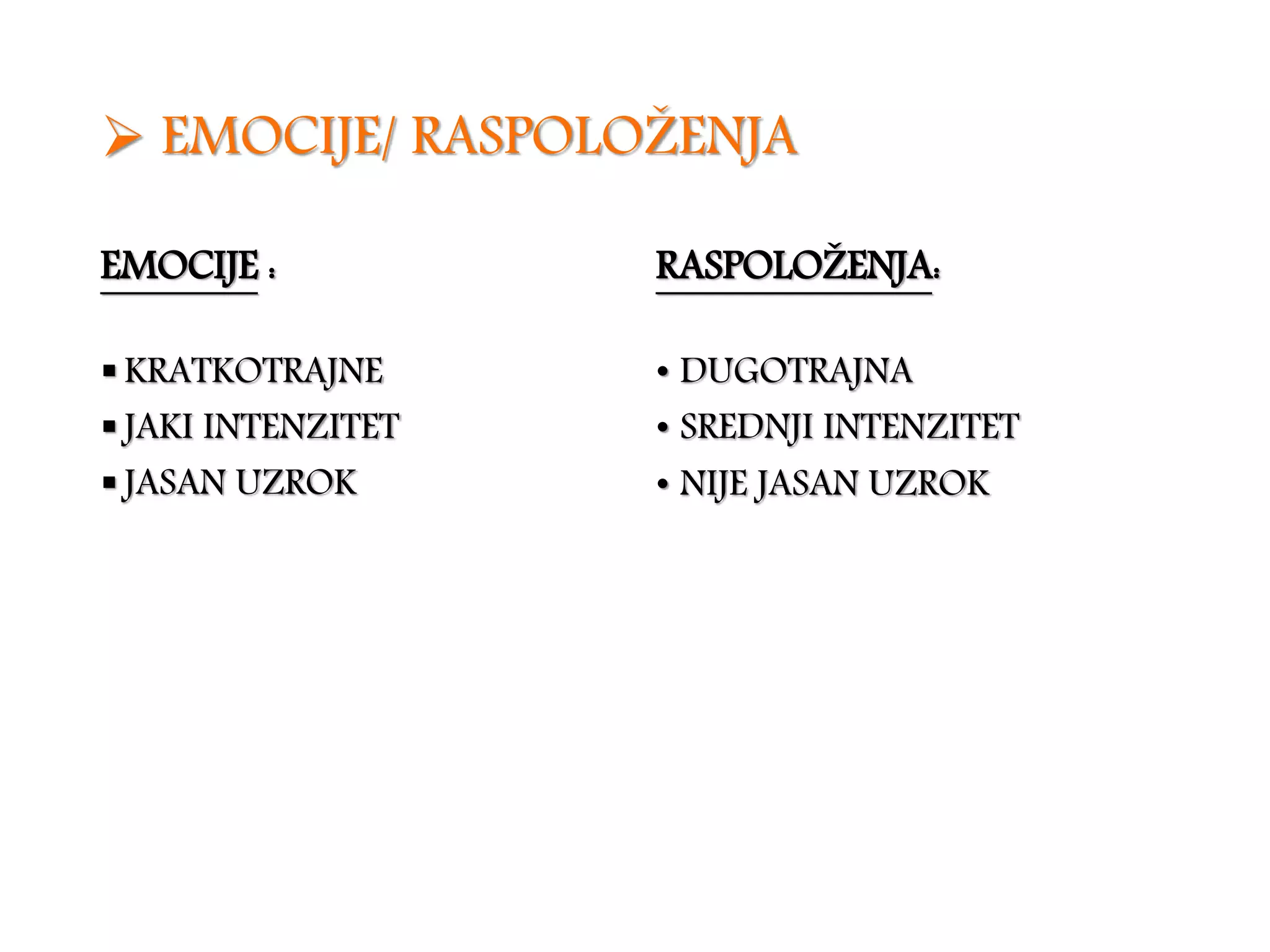 emocije | PPTX