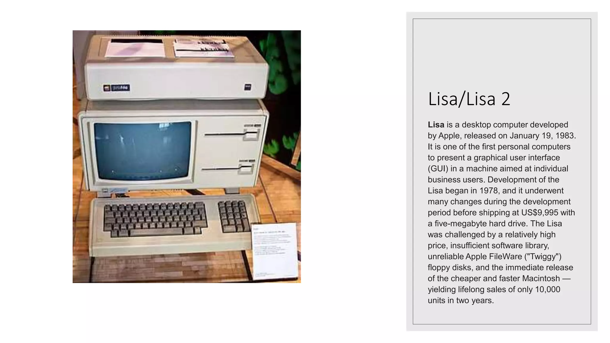 Macintosh Timeline | PPTX
