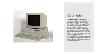 Macintosh Timeline | PPTX