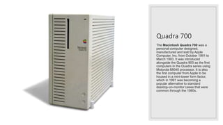 Macintosh Timeline | PPTX