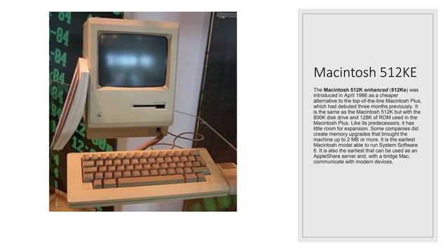 Macintosh Timeline | PPT
