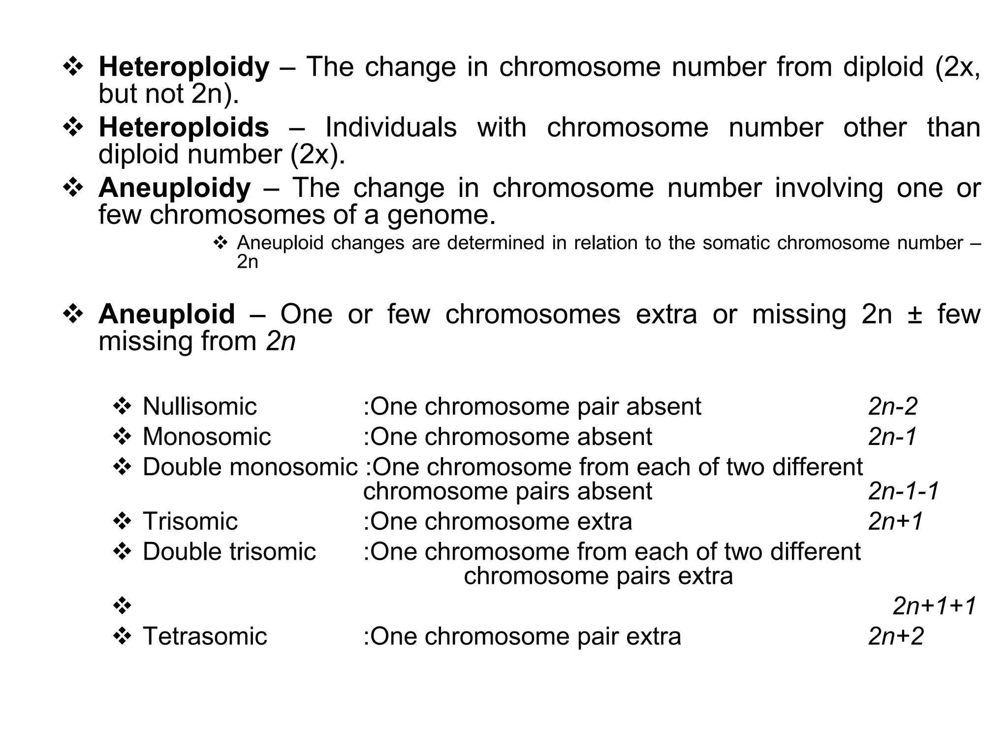 22. Polyploidy in plant breeding in crop improvement | PPT