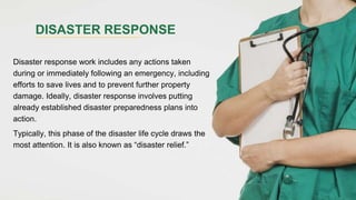 Role of Nursing In Disaster Management | PPTX