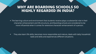 TOP 21 BOARDING SCHOOLS IN INDIA | PDF
