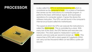 Types of components and objects to be measured_Presentation | PPTX