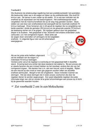 Inleiding in de meet-en regeltechniek: impressie | PDF