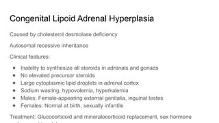 Genetic diseases of steroid metabolism .pptx
