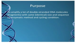 DPT - Biochemistry & Genetics - II Polymerase Chain Reaction | PPTX