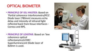 22. Biometry ophthalmology by Dr Rahul.pptx