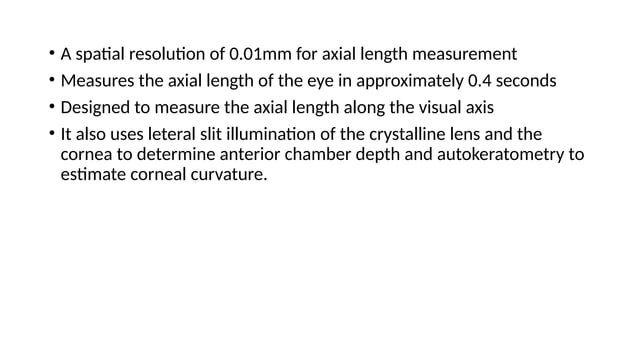 22. Biometry ophthalmology by Dr Rahul.pptx | Eye and Vision Conditions | Diseases and Conditions